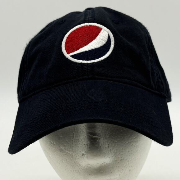 Pepsi | Accessories | Vtg Pepsi Cola Baseball Hat Mens Strapback Blue ...